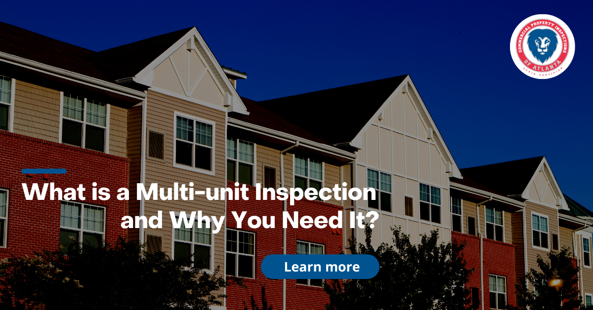 Multi-unit Inspection 101 - Commercial Property Inspections of Atlanta